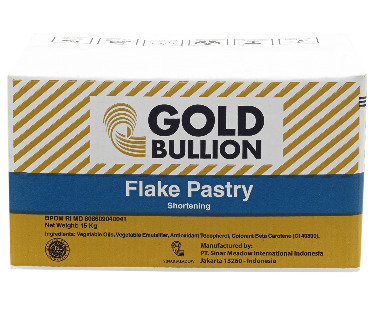 Gold Bullion Flake Pastry Shortening 15Kg | TOKO ELMANNA
